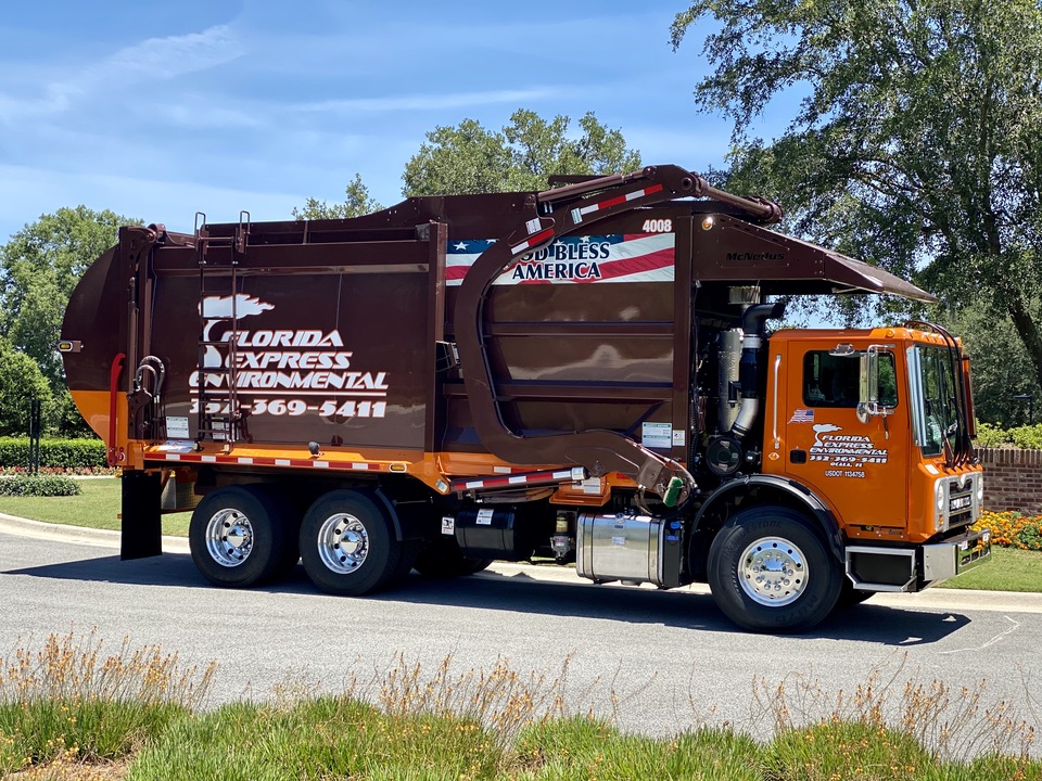 Front End Load Waste Removal