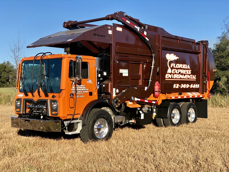 Front End Load Waste Removal